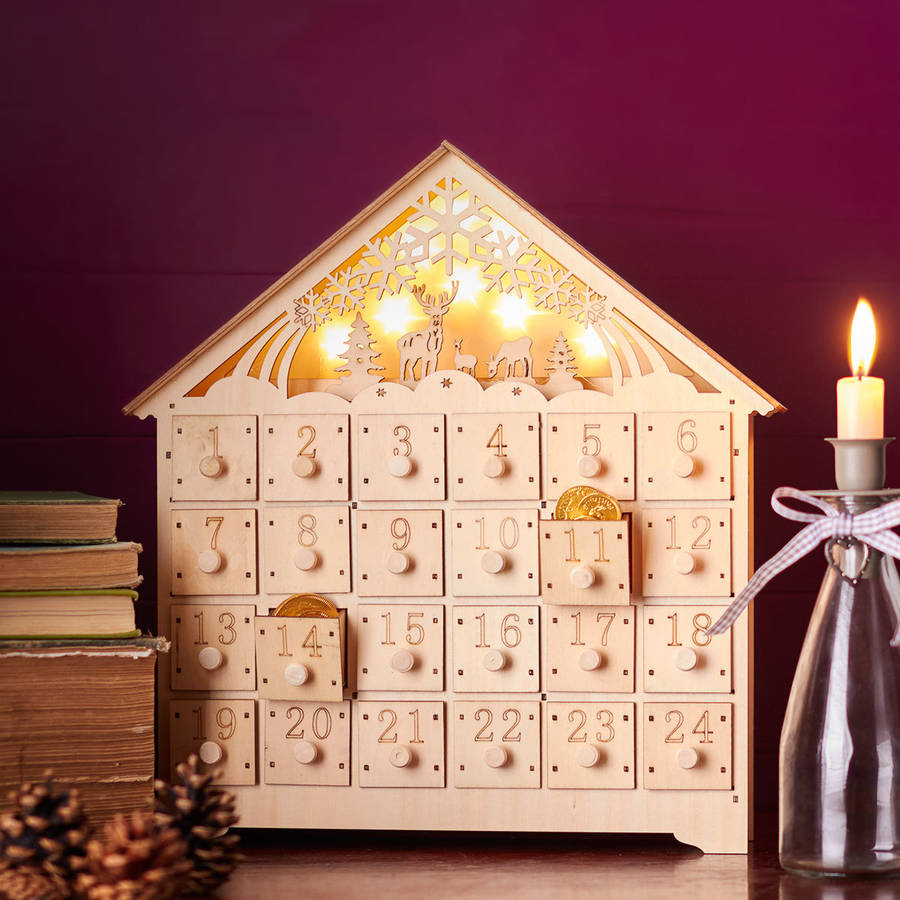 original_light-up-advent-calendar-house｜えんためにゅーす